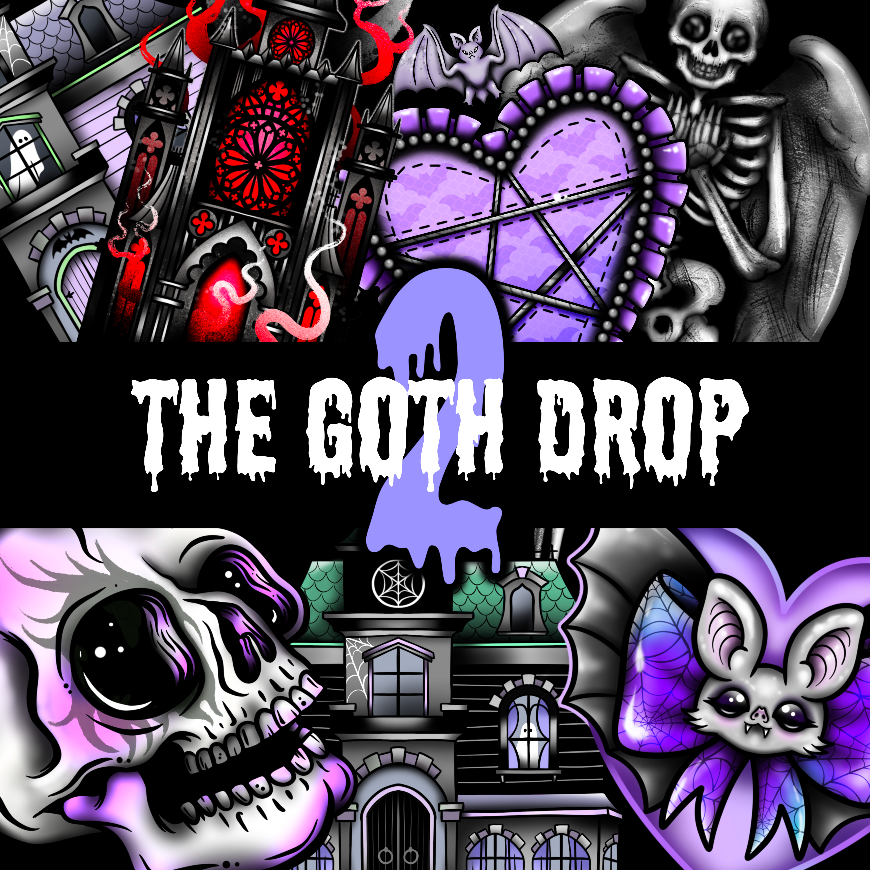 The Goth Drop 2 – milkteefdesigns